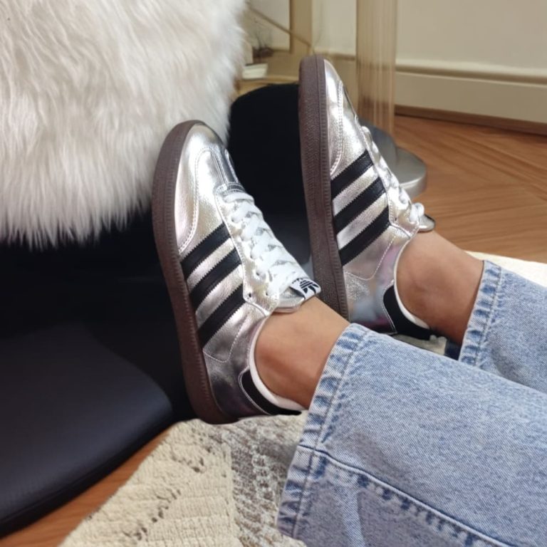 Deportivo Adidas – Plateado – Dsam.pe | Tienda Online De Zapatos y ...